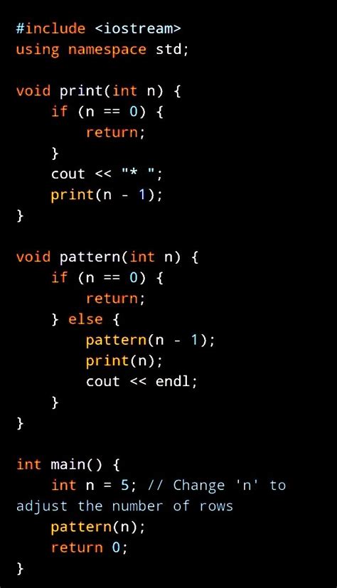 Gopal Pandey On Linkedin Certainly Lets Create A C Program To Print A Right Half Pyramid
