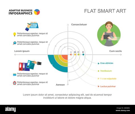 Spiral Chart Slide Template Stock Vector Image And Art Alamy