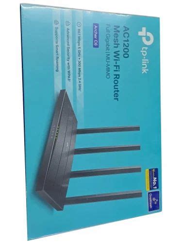 Wireless Or Wi Fi Black Tp Link Archer C Ac Mesh Wifi Router Mbps At Best Price In
