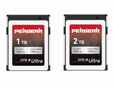 Νέα σειρά καρτών CFexpress Type B Ultra από την Pergear pttl gr