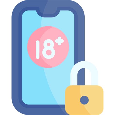 Age Limit Kawaii Flat Icon