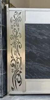 Cnc Plasma Leaf With Curl Gate Jali Svg Dxf Design Makerbhawan