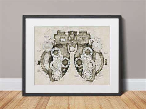 Eye Exam Art And Eye Doctor Waiting Room Décor 1078