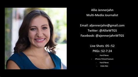 Allie Jennerjahn On Linkedin Reel Demoreel Newsreel Reporter Mmj