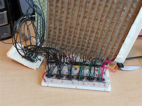 Avr Controlled Rgb Led Matrix Plays Tetris Hackaday