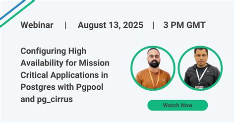 Postgresql High Availability With Patroni And Pgpool Stormatics