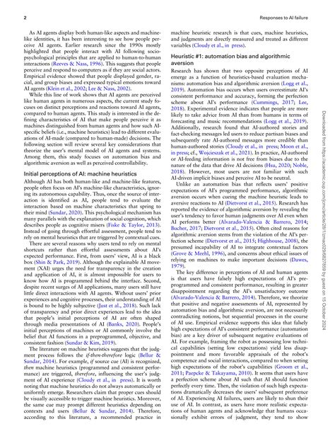 How Do People React To Ai Failure Automation PDF