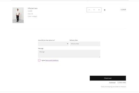 Create A Cart Form