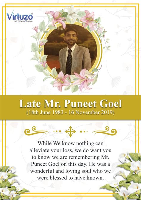 Virtuzo Infosystems Pvt Ltd On Linkedin Deathanniversary Tribute