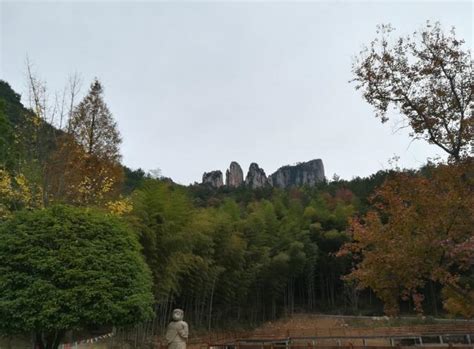 金华浦江仙华山 行走在路上