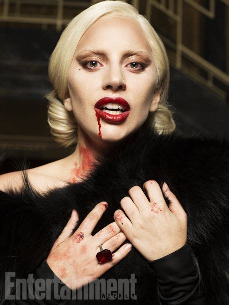 Behind Lady Gagas Killer Look In American Horror Story Hotel