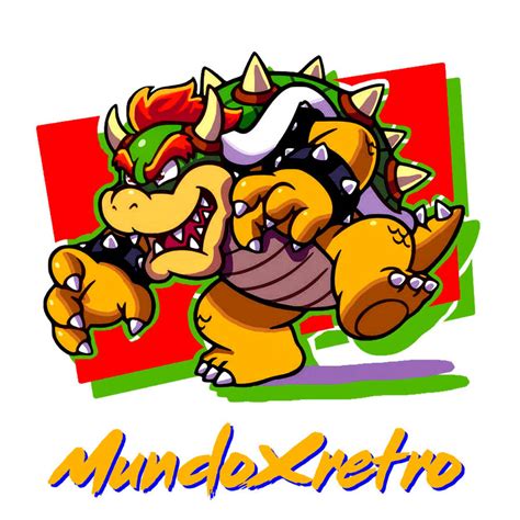 Koopa Bowser By Mundoxretro On Deviantart