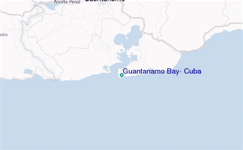 Guantanamo Bay Cuba Tide Station Location Guide