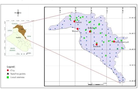 Figure 1 From Gis Based Analysis Of The Solar Radiation Mapping And Potential Assessment For The