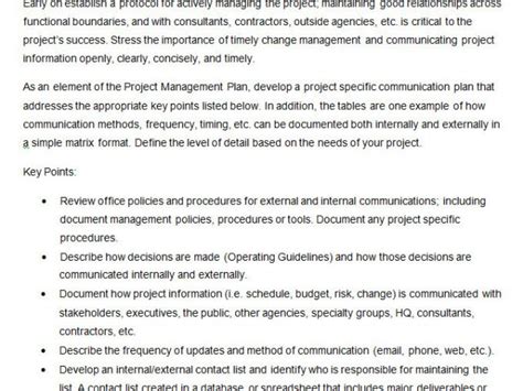 Internal Comms Strategy Template Internal Communication Plan Template 3