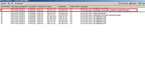 Tls Server Not Requesting For Certificate In Ssl Handshake