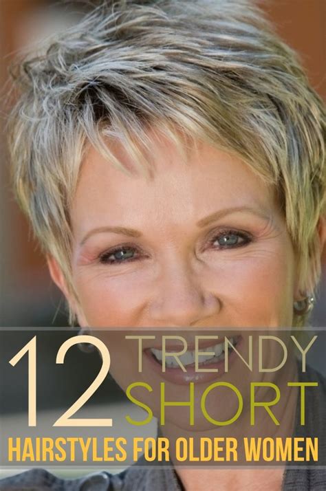 12 Trendy Short Hairstyles For Older Women You Should Try Trendy