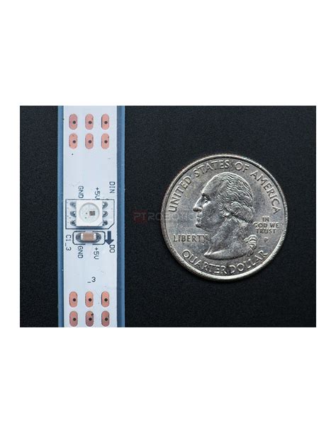 Adafruit Neopixel Digital Rgb Branco Led Weatherproof Strip 30 Led