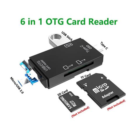 In OTG SD Card Reader TF USB Micro Type C Adapter Shopee Philippines