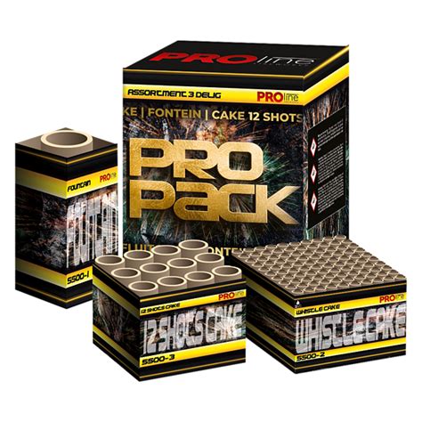 Pro Pack Proline Fireworks Bestelvuurwerknl