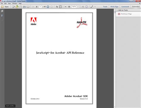 Custom Made Scripts For Adobe® Products Acrobat Reader Print