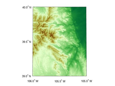 Write Geotiff File Matlab Geotiffwrite Mathworks Italia