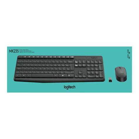 Logitech Mk235 Wireless Keyboard And Mouse Set