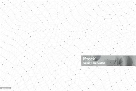 선 및 점 흰색 배경에 왜곡 추상적인 배경 흑백 이미지입니다 추상 동적 파문이 표면 벡터 스트라이프 변형 배경 시냅스에 대한 스톡 벡터 아트 및 기타 이미지 Istock