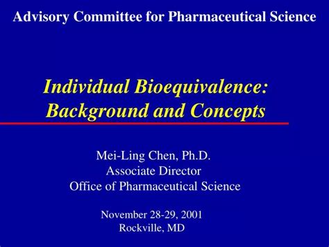 Ppt Individual Bioequivalence Background And Concepts Powerpoint Presentation Id 6300235