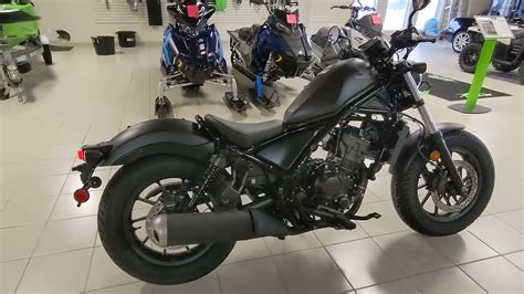2022 Honda Rebel 300 Walk Around Youtube