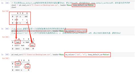 pandas中na values与keep default na 宋讼颂 博客园