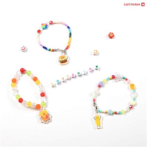 롯데리아 On Twitter 하다 하다 이젠 롯리 비즈팔찌까지 만든 롯데리아 담당자 나 홀로 덕질 외롭다 ʕ ´•̥̥̥ ᴥ•̥̥̥`ʔ 비즈팔찌 고수님들이 보시기엔