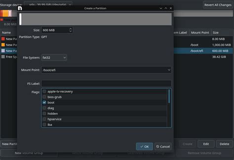 Manual Partitioning Guide Nobara Project Wiki