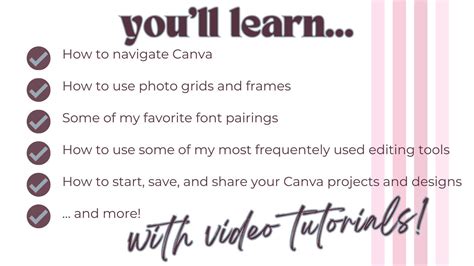 Canva Crash Course E Book With PLR Canva Course For Beginners Editable Canva Guide How To Use