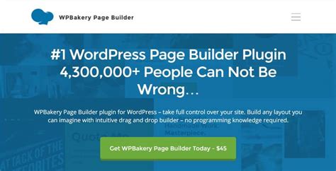 Why Isnt It Advisable To Go From Wp Bakery To Visual Composer