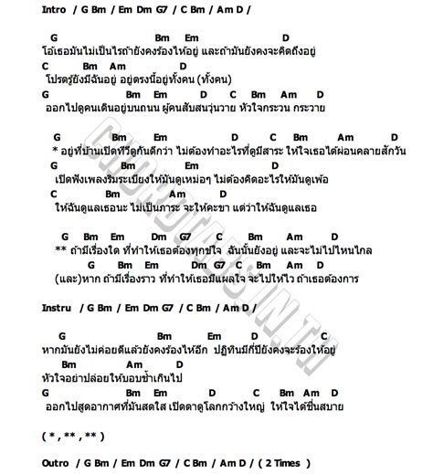 วันนี้เมฆสีอะไรคอร์ด คอร์ด วันนี้เมฆสีอะไร Themoonwillalwaysbewithme