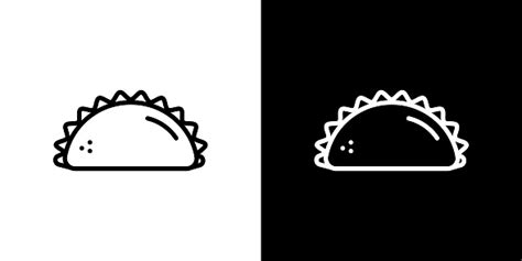 Gujjia 아이콘 세트입니다 그래픽 및 웹 디자인을 위해 격리된 검은색 일러스트레이션 그래픽 사용자 인터페이스에 대한 스톡 벡터 아트 및 기타 이미지 그래픽 사용자