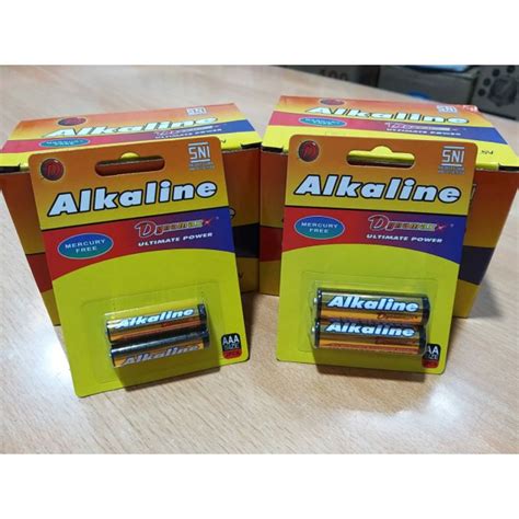 Jual Sepasang Baterai Alkaline Dynamax Aa And Aaa Anti Bocor Shopee Indonesia