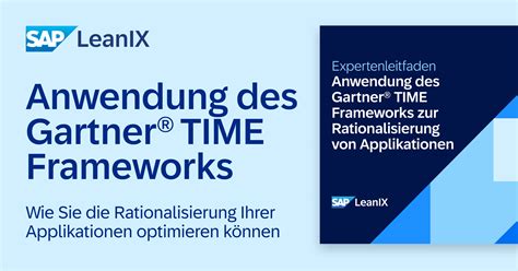 Anwendung Des Gartner Time Frameworks Zur Rationalisierung Von Anwendung Des Gartner Time Frameworks Zur Rationalisierung Von