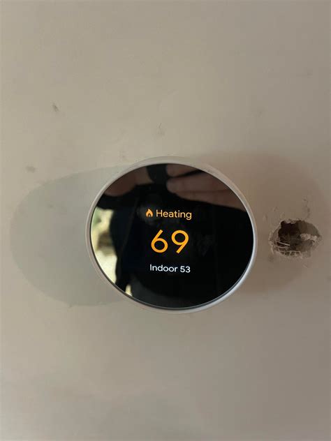 Just Had A Nest Thermostat Installed Yesterday And I Cant Get The Temp Above 55 All Day Today
