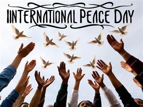 Peace Symbols And Global Unity Illustration Premium Ai Generated Image