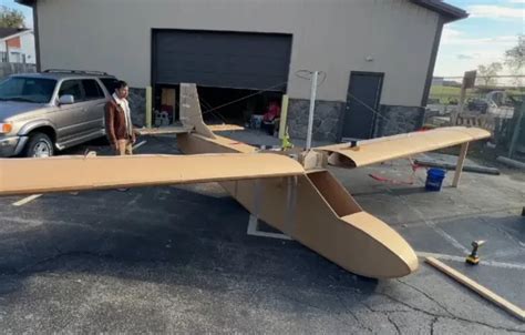 Testing A Cardboard Airplane You Can Fly Wordlesstech