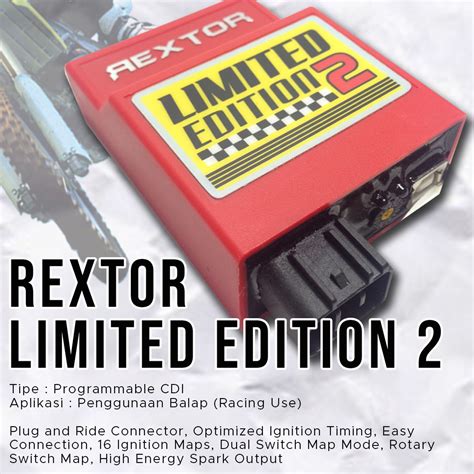 Rextor Cdi Rextor Limited Edition 2 Tipe Programmable