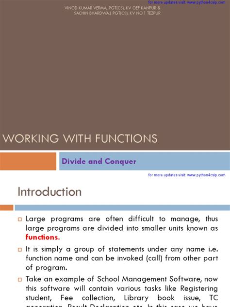 Understanding Python Functions And Modules Pdf Parameter Computer
