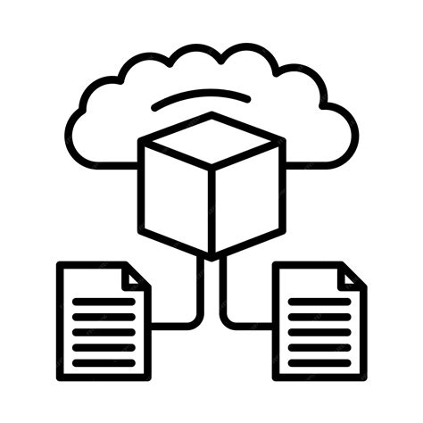 Premium Vector Predictive Modelling Line Illustration