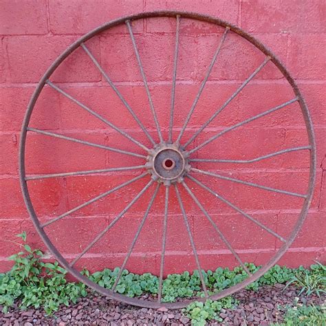 Steel Farm Implement Wheel Auction
