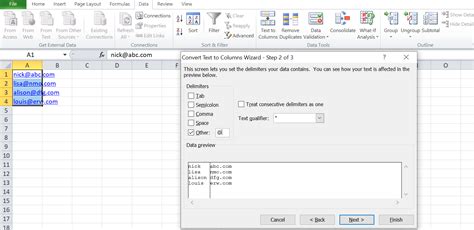 How To Split Excel Cells Using A Delimiter