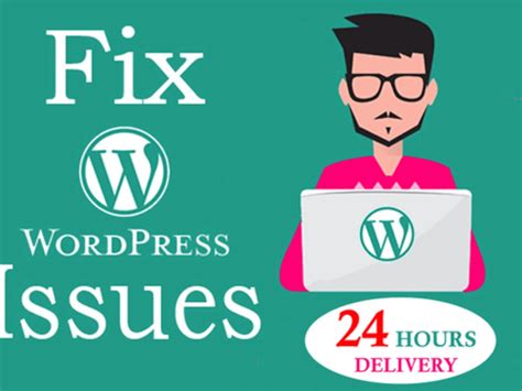 Wordpress Website Issues Fixed Upwork
