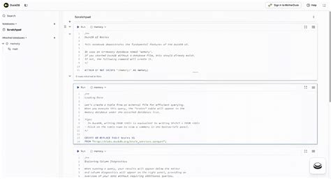 Meet The New Duckdb Local Ui Analyze Data Visually Right Where It Lives Motherduck Blog