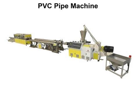 Pvc Pipe Machine Capacity 100 Kghr At ₹ 3000000 In Ahmedabad Id